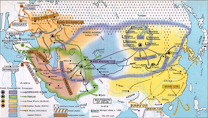 Mongol Conquest – Historical Easter Eggs – Today in History
