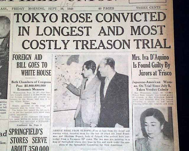 Iva Toguri Aquino – Historical Easter Eggs – Today in History