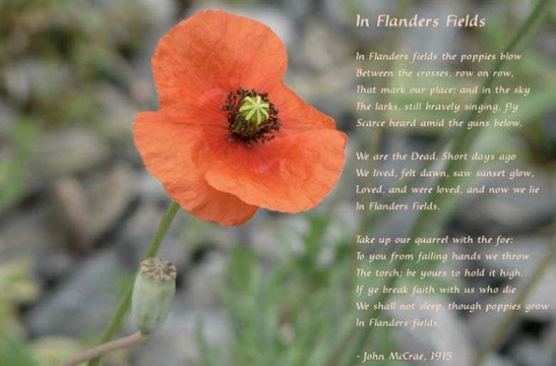 May 3, 1915 The Red Poppy – Historical Easter Eggs – Today in History