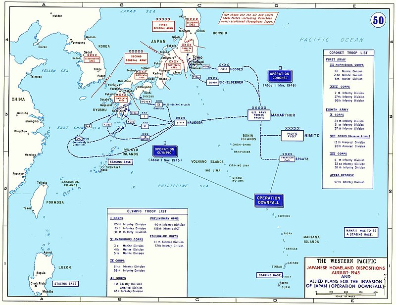 November 1, 1945 Downfall: A History that Never Was – Historical Easter ...