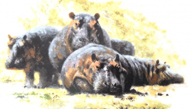 5957-1-david-shepherd-hippo-2 – Historical Easter Eggs – Today in History