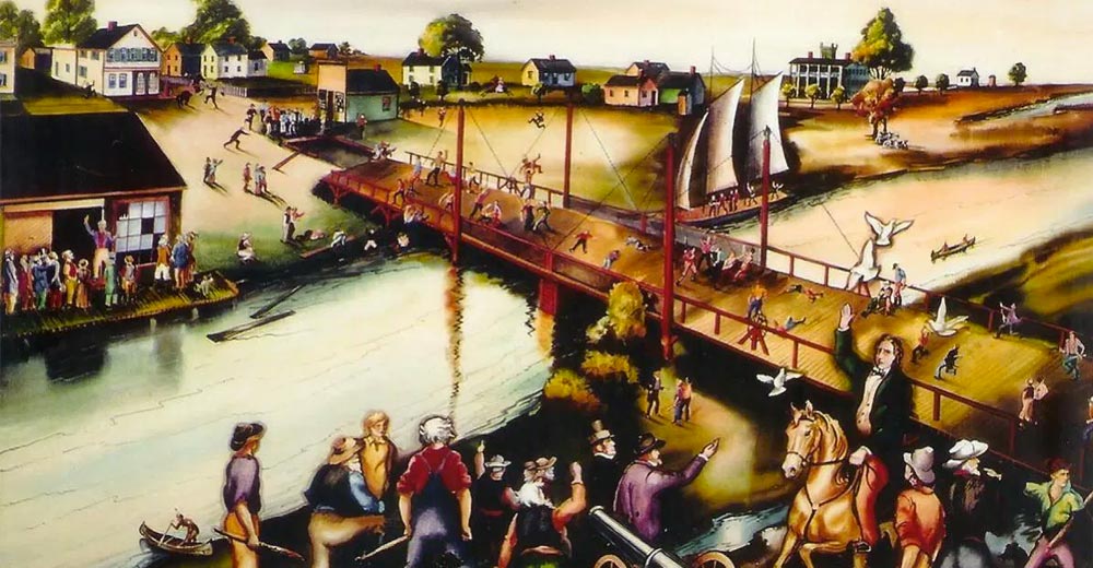 January 31, 1846 Milwaukee Bridge War – Historical Easter Eggs – Today ...