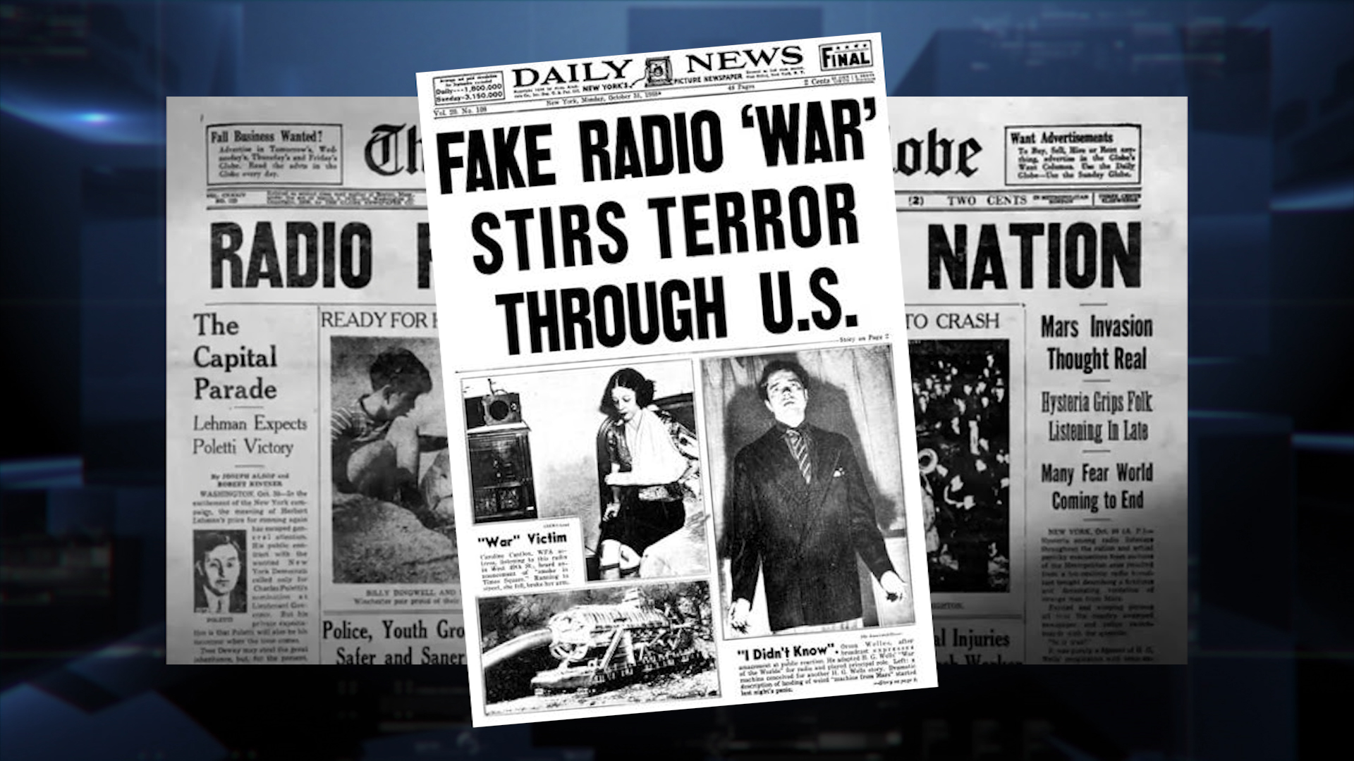 October 30, 1938 Fake News – Historical Easter Eggs – Today in History