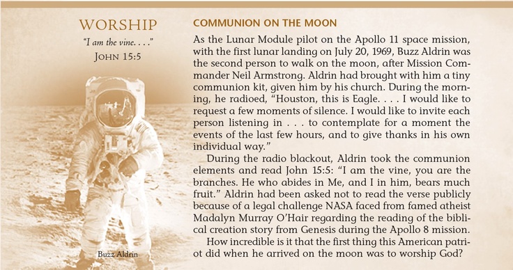 July 20, 1969 Holy Communion – Historical Easter Eggs – Today in History