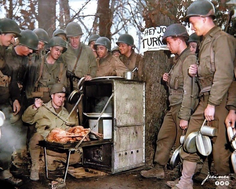 November 23, 1944 Thanksgiving on the Front – Historical Easter Eggs ...