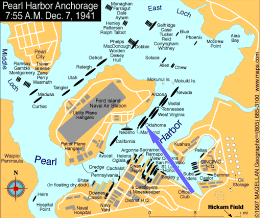 December 7, 1941 Last Voyage of the USS Oklahoma – Historical Easter ...